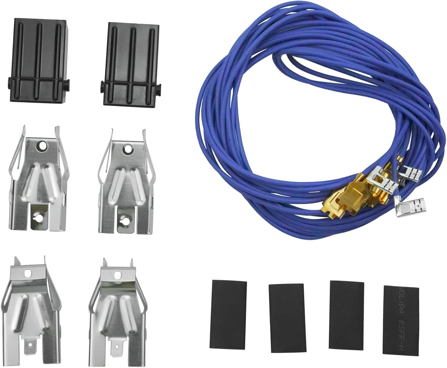 Amazon.com: 2 Pack WB17T10006 Range Surface Burner Terminal Block Kit ...