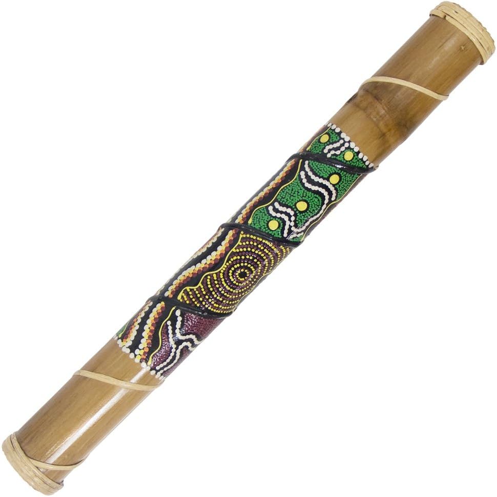 Amazon.com: New Age Source The Rain Stick Large Dot Painted Each ...