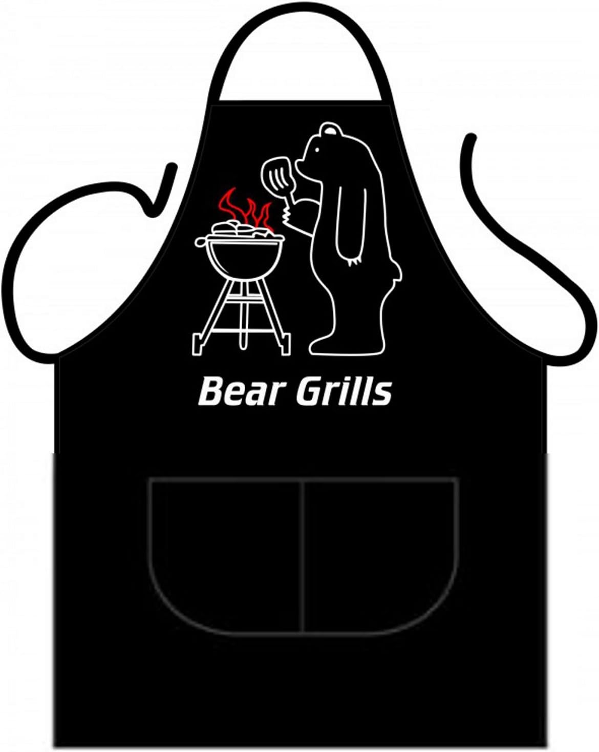 Novelty Apron Funny Adult Kitchen Chef BBQ Cooking Printed Cotton ...