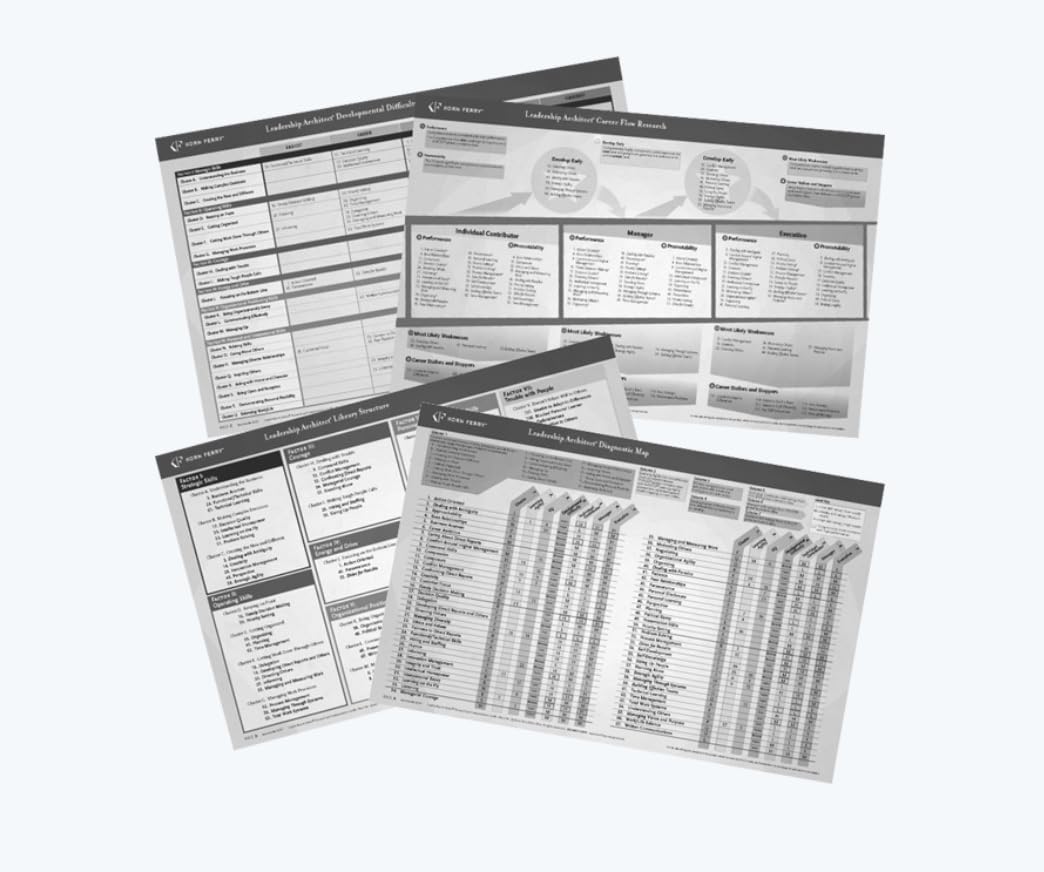 Leadership Architect Research and Interpretation Guide—B&W 5 pack (Ten ...