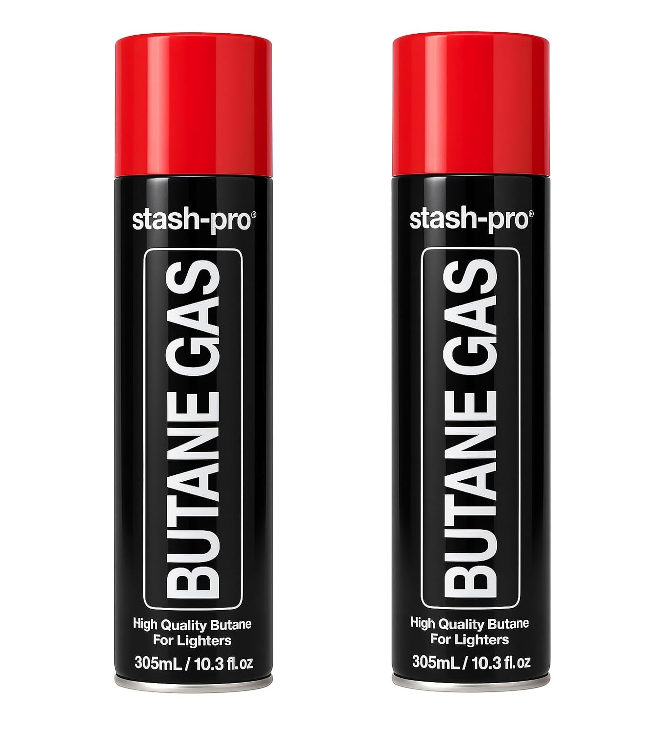 Stash-Pro Butane Gas Refill 305ml – High Purity Universal Fuel for ...