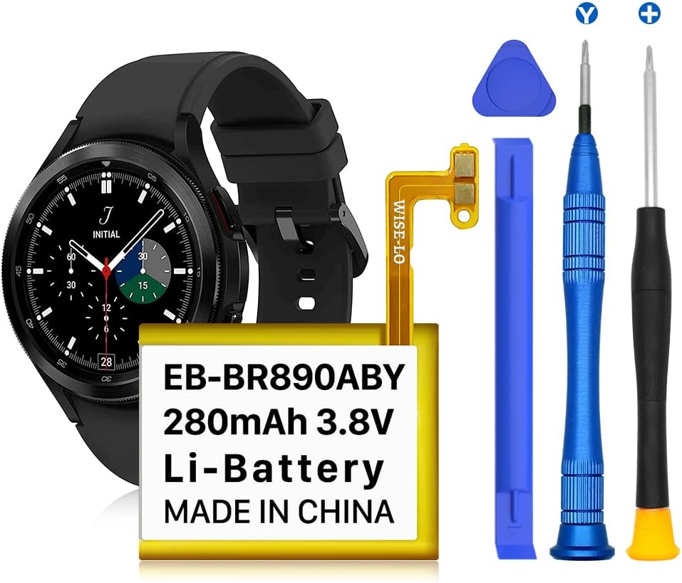 Amazon.com: JDIRLDL R890 Battery EB-BR890ABY for Samsung Galaxy Watch4 ...