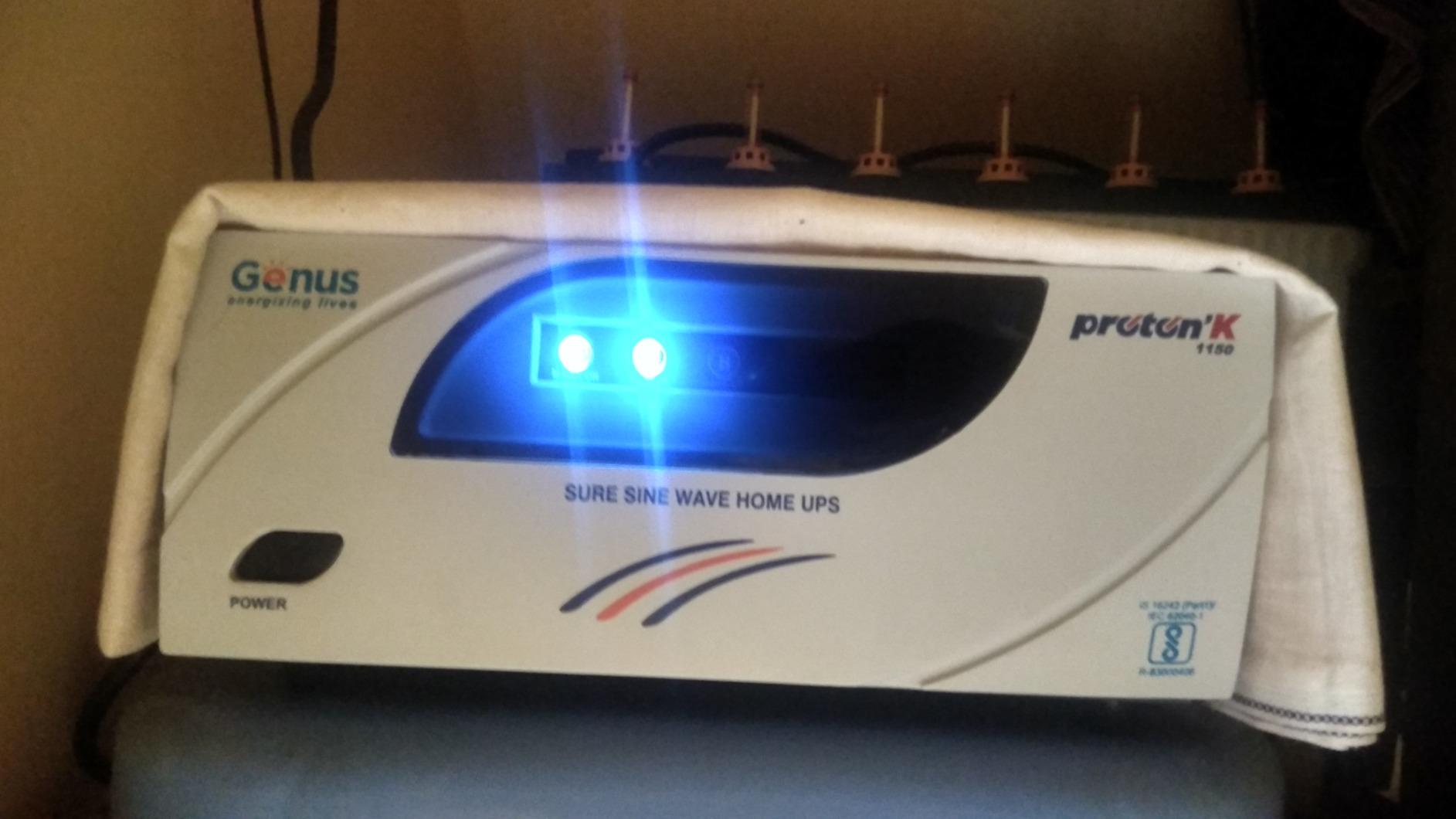 Genus Proton K 1150 Home UPS/Inverter, White : Amazon.in: Home & Kitchen