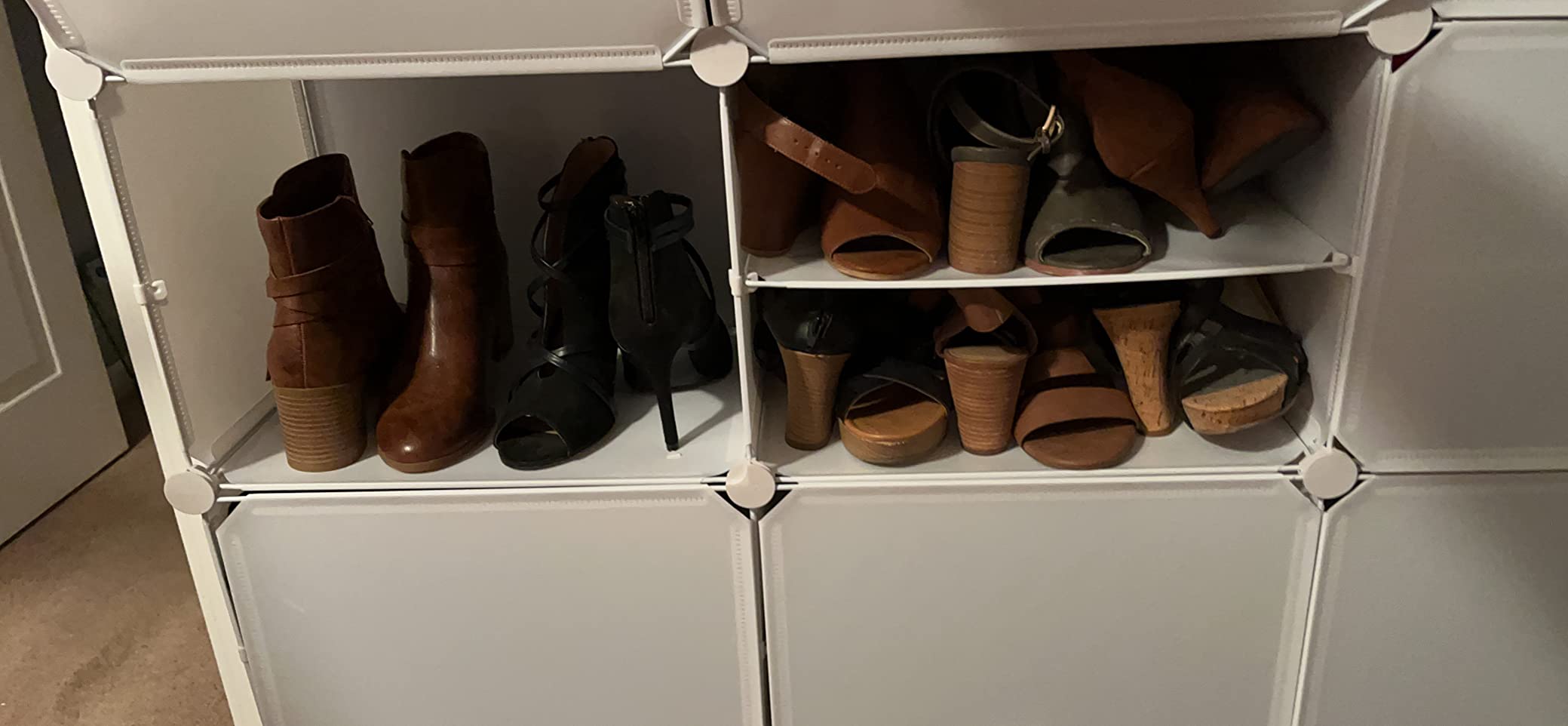 $11/mo - Finance Shoe Rack Organizer,6 Tier Shoe Organizer for Closet ...