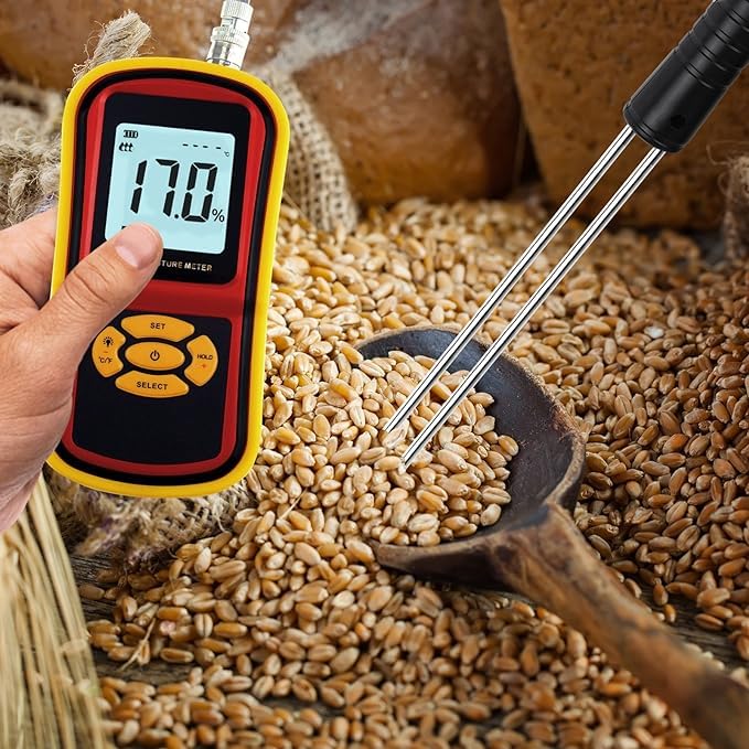 Genex Portable Grain Moisture Meter - Compact High Quality for Rice ...