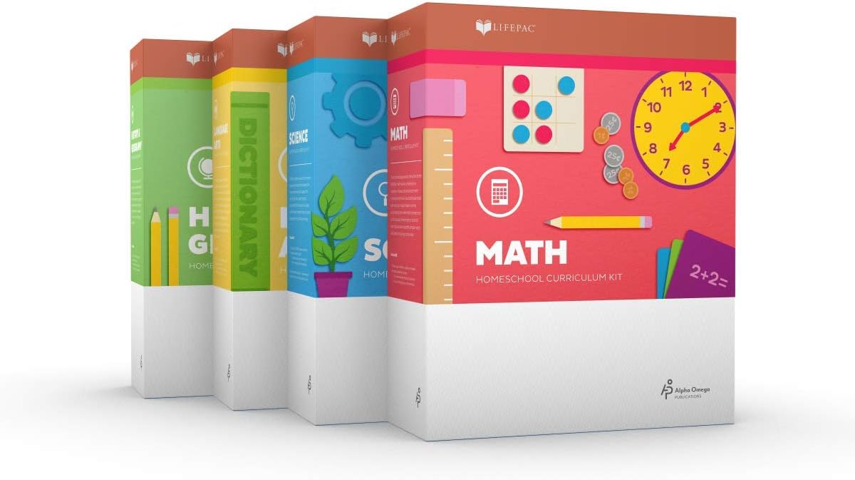 Amazon.com: LIFEPAC 1st Grade 4-Subject Set : Office Products