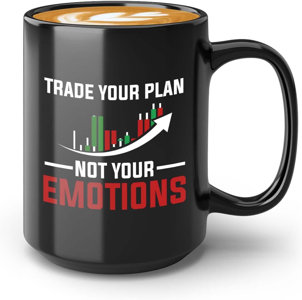 Amazon.com: Flairy Land Stock trader Coffee Mug 15oz Black - Trade you ...