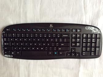 Amazon.com: Logitech Wireless Keyboard K250 (Dark Fleur) : Electronics