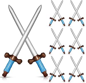CANIPHA 12Pcs Inflatable Swords Toy, Inflated Knife Toy Swords Weapons ...
