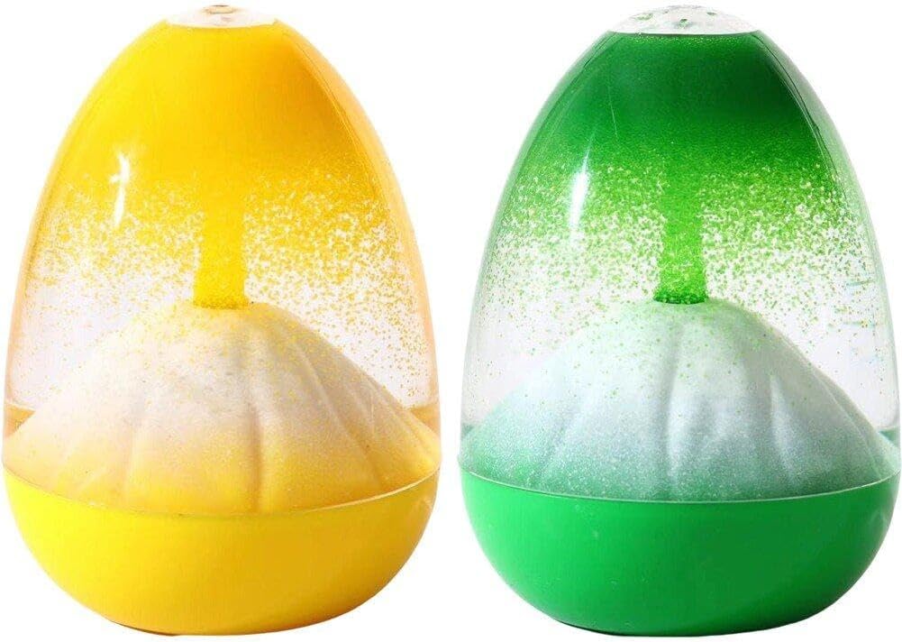 Muteitt Sensory Toys 2pcs Liquid Color Volcano Lava Eruption Water ...