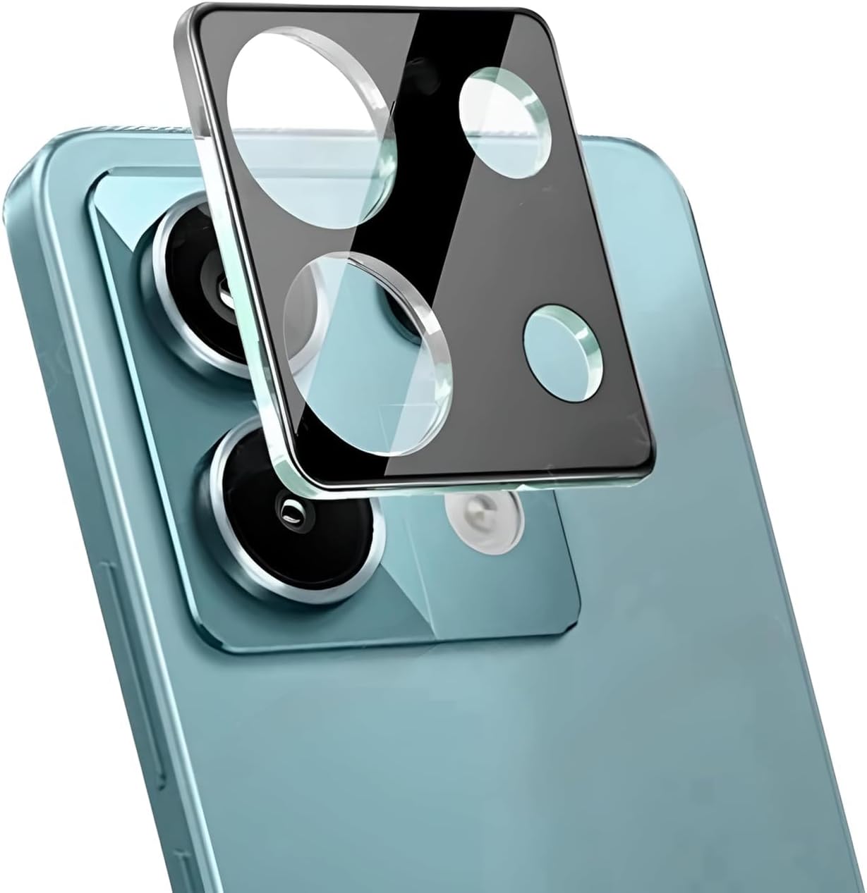 MULTRONICS Tempered Glass 3D Back Camera Lens Protector For Redmi Note ...