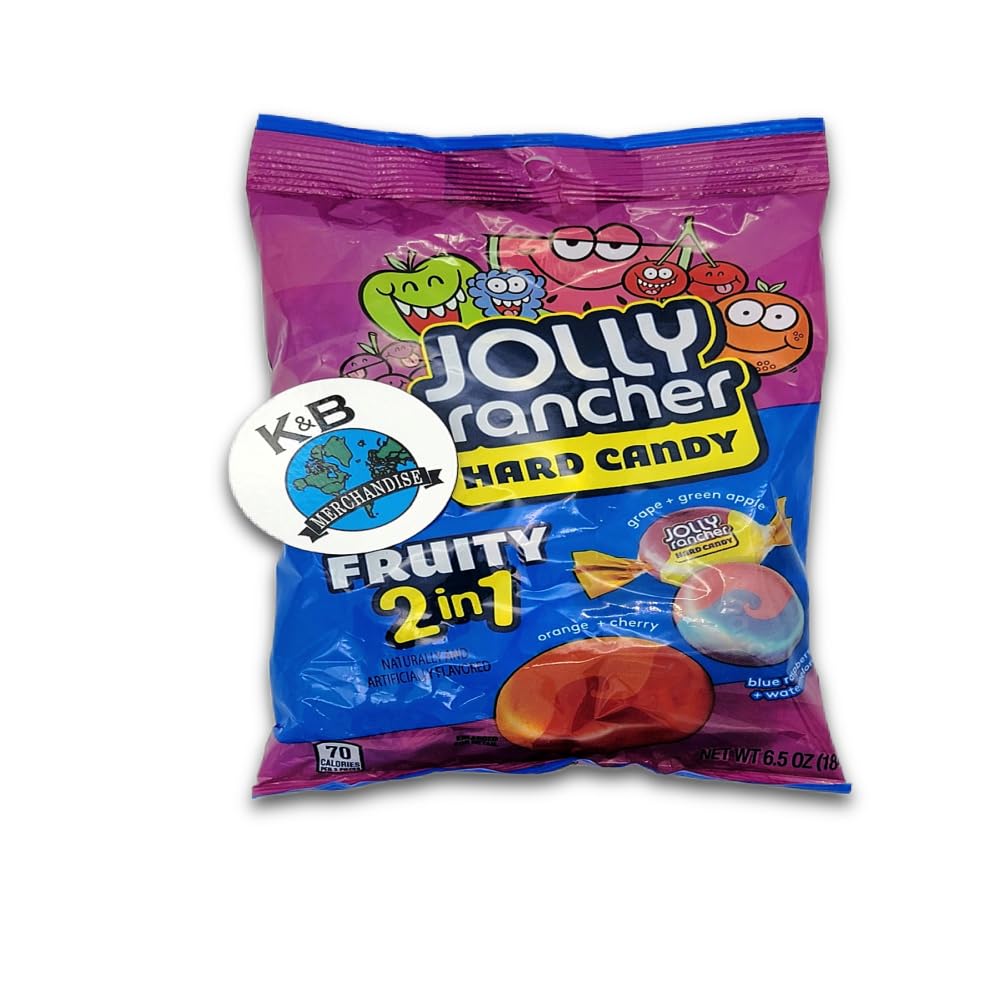 Amazon.com : Jolly Rancher Hard Candy Fruity 2 in 1 Assorted Flavors 6. ...