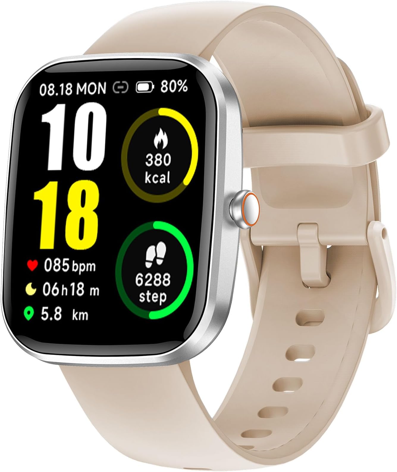 Amazon.com: Kuizil Smart Watch, Smartwatch for Men Women (Answer/Make ...