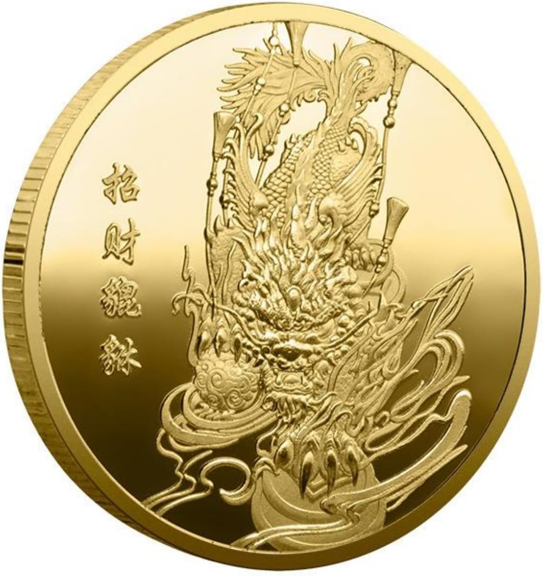 Amazon.com: Chinese Lucky Coin Ancient Mythical Animal Feng Shui ...