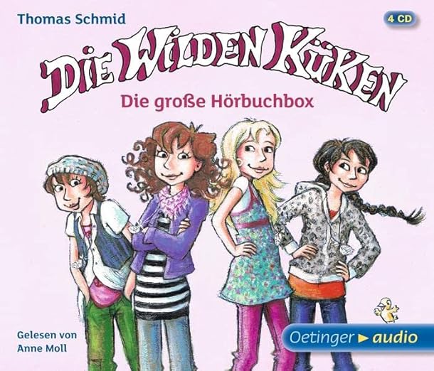 Die Wilden Küken - Die große Hörbuchbox (4 CD): Ungekürzte Lesungen ...