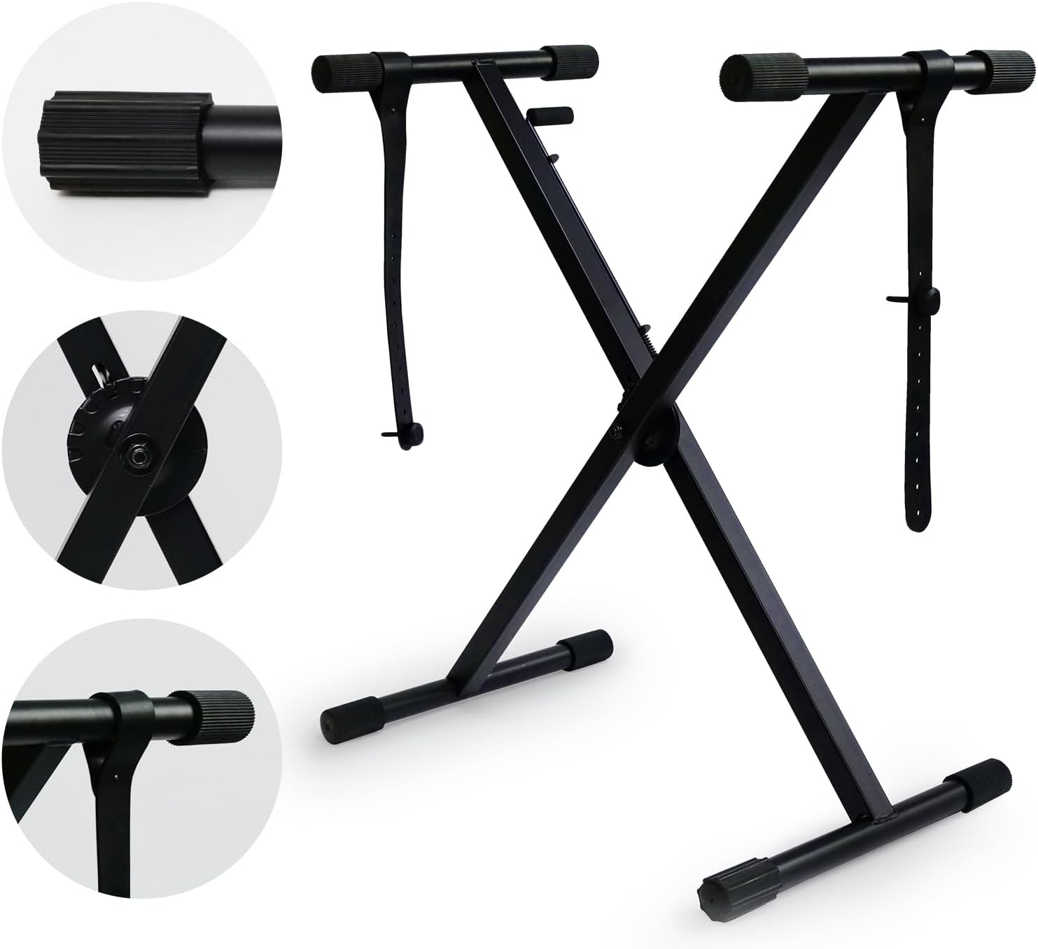 Amazon.com - ShowMaven Heavy Duty Keyboard Stand and Bench, Adjustable ...