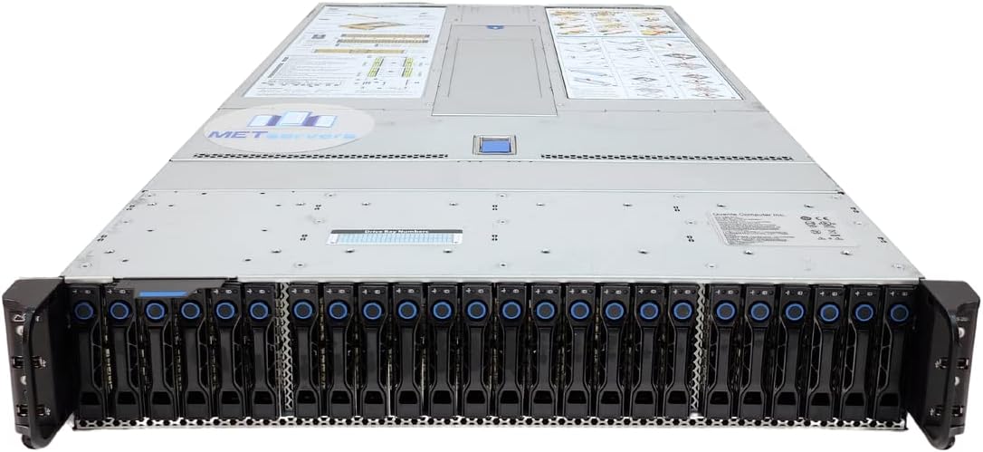 Amazon.com: Quanta QuantaPlex T42S-2U 4-Node 24 Bay SFF 2U Server, 2X ...