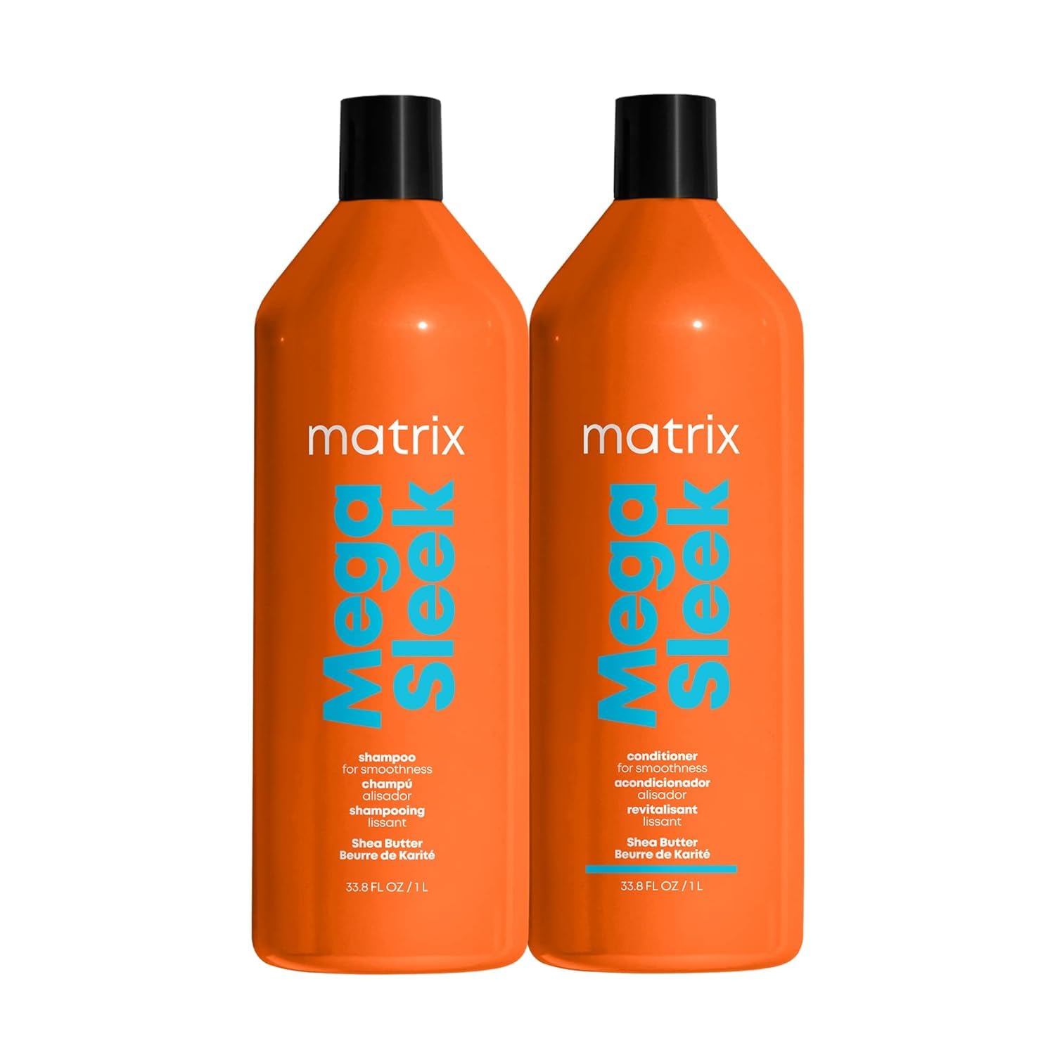 Amazon.com: Matrix Mega Sleek Shampoo and Conditioner Set | Controls ...