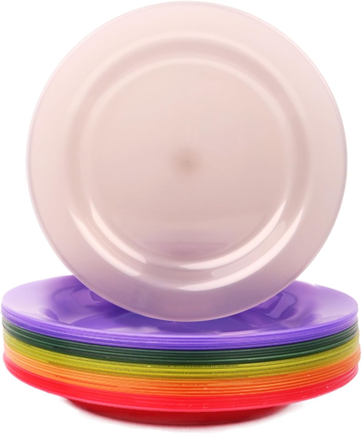 Amazon.com: KAILIYA 5PCS Reusable Plastic Paper Plate Holders 10 Inch ...