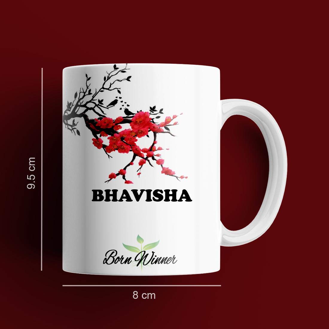 Bhavisha Name Logo