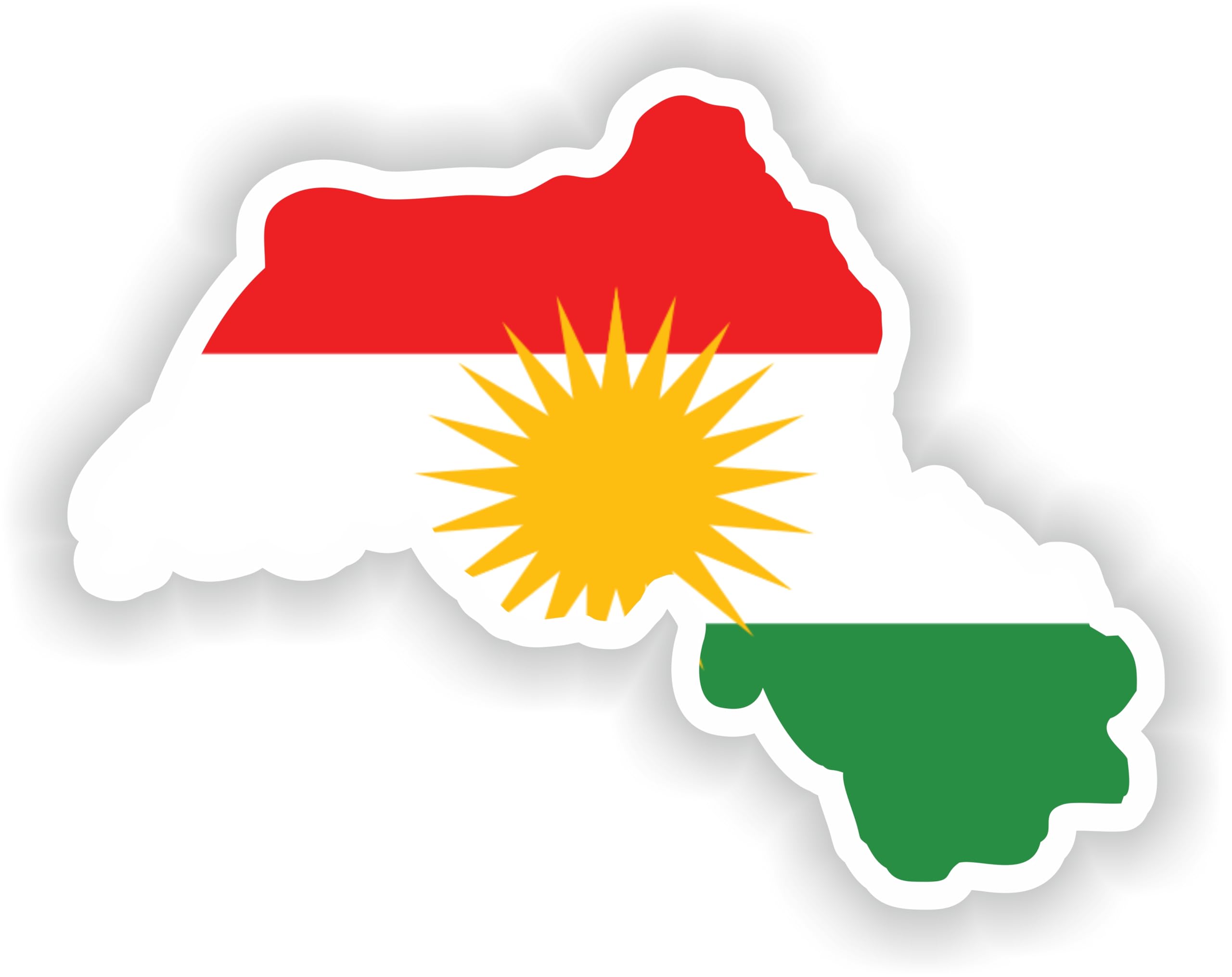 Kurdish Flag Map Afbeeldingen Over Kurdistan Flag – Blader In
