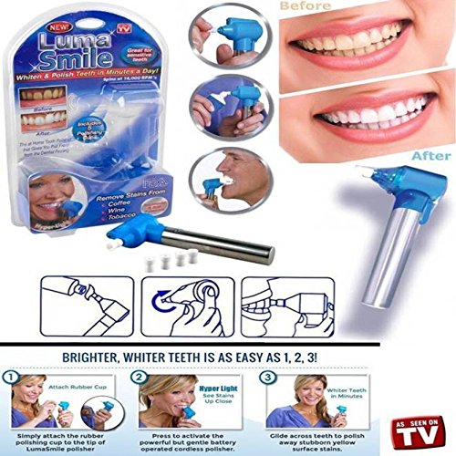 Dreamworld New Luma Smile - Home Tooth Polisher - Removes Stains for ...