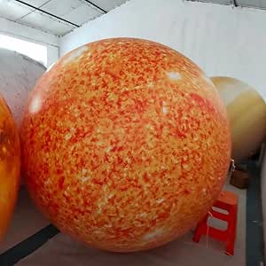 Amazon.com: Inflatable Nine Planet Balloon (40 inches) with white light ...