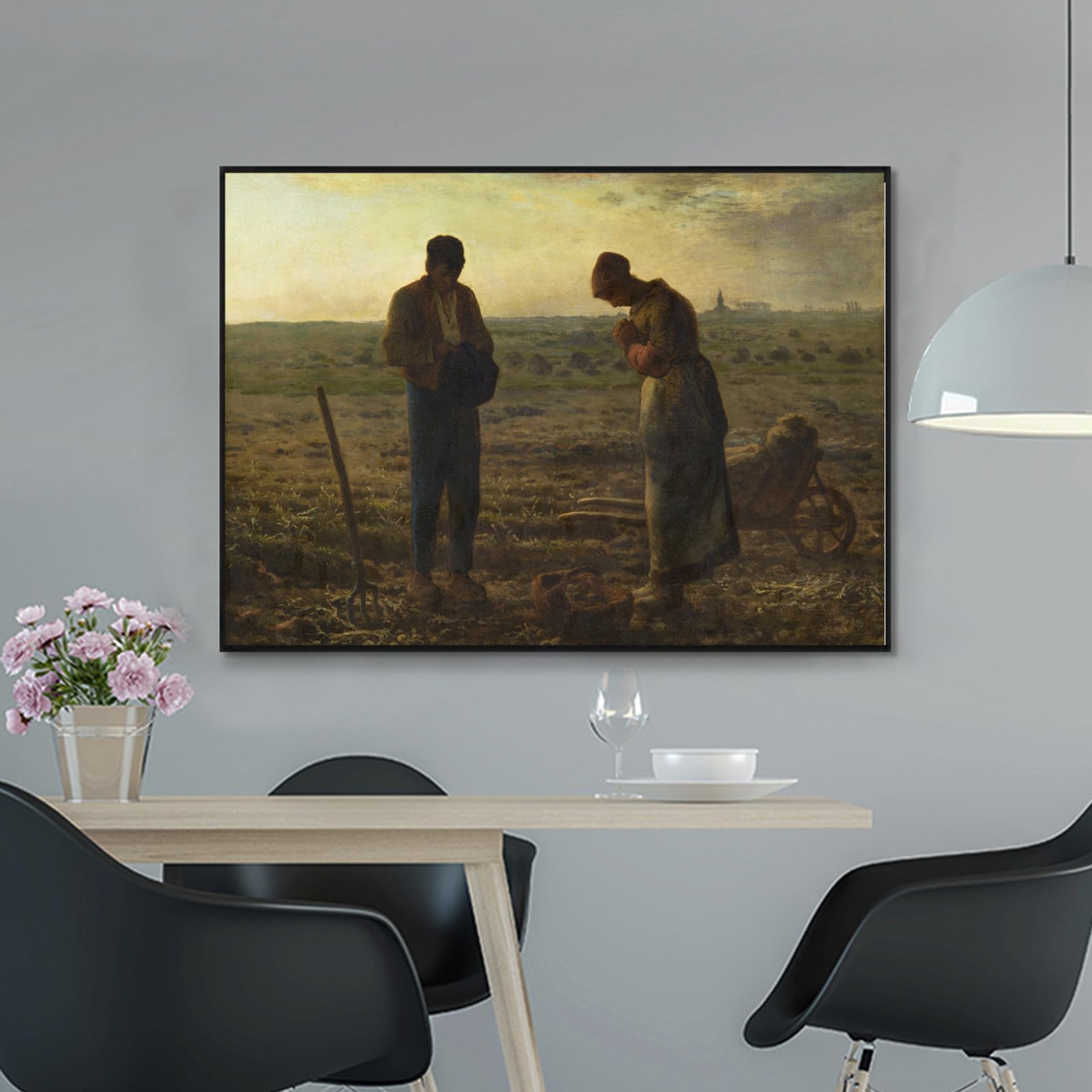 Jean Francois Millet The Angelus The Angelus By Jean Francois Millet