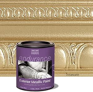 Modern Masters 2-Pack of 1 qt 337166 Treasure Gold Metallic Paint ...