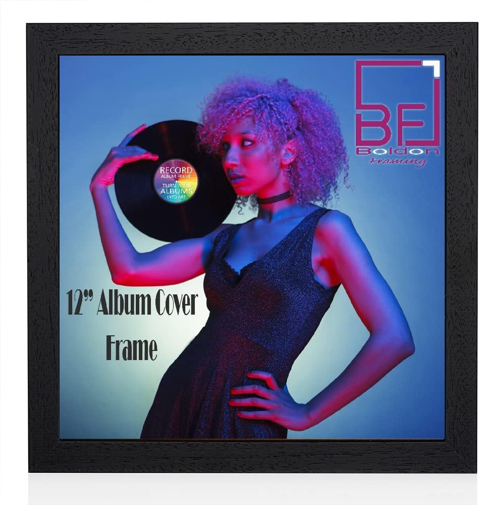 Vinyl Frame Wall Album Art Display Frame for LP 12" Record Cover Sleeve ...