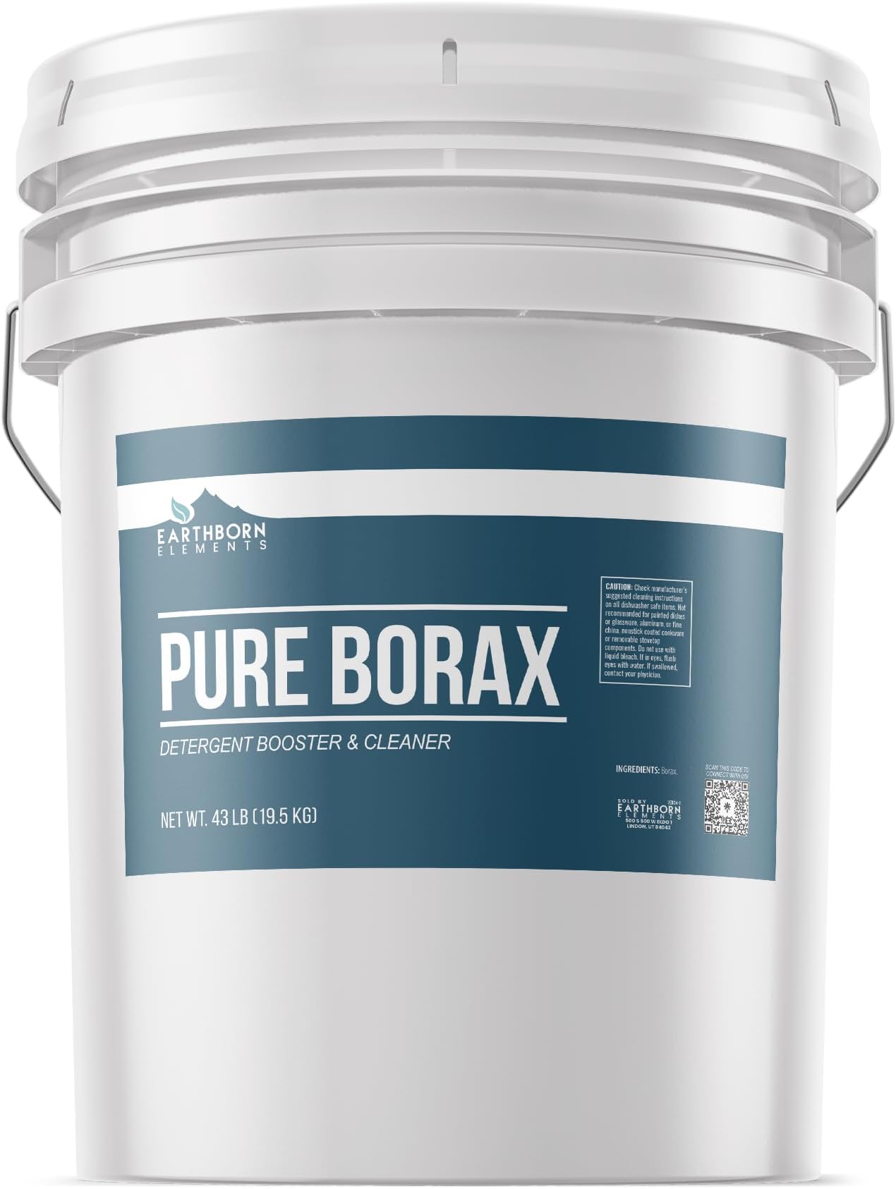 Amazon.com: Luonix Borax, 5 Gallon Bucket, Multipurpose Cleaner ...