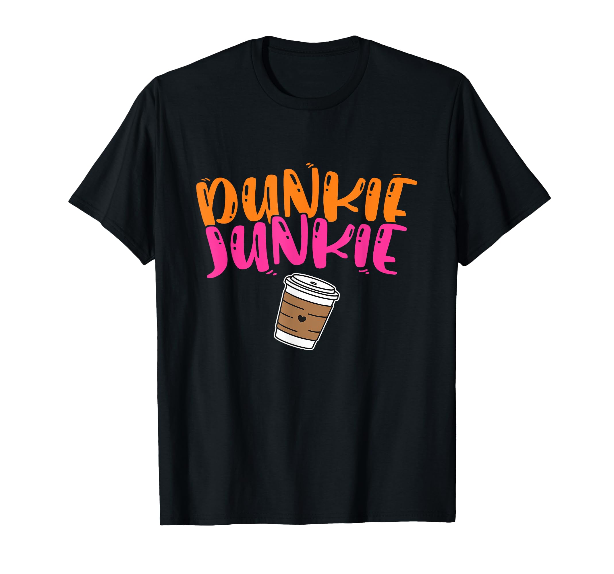 Amazon.com: Dunkie Junkie Funny Coffee Proverb Gift T-Shirt : Clothing ...