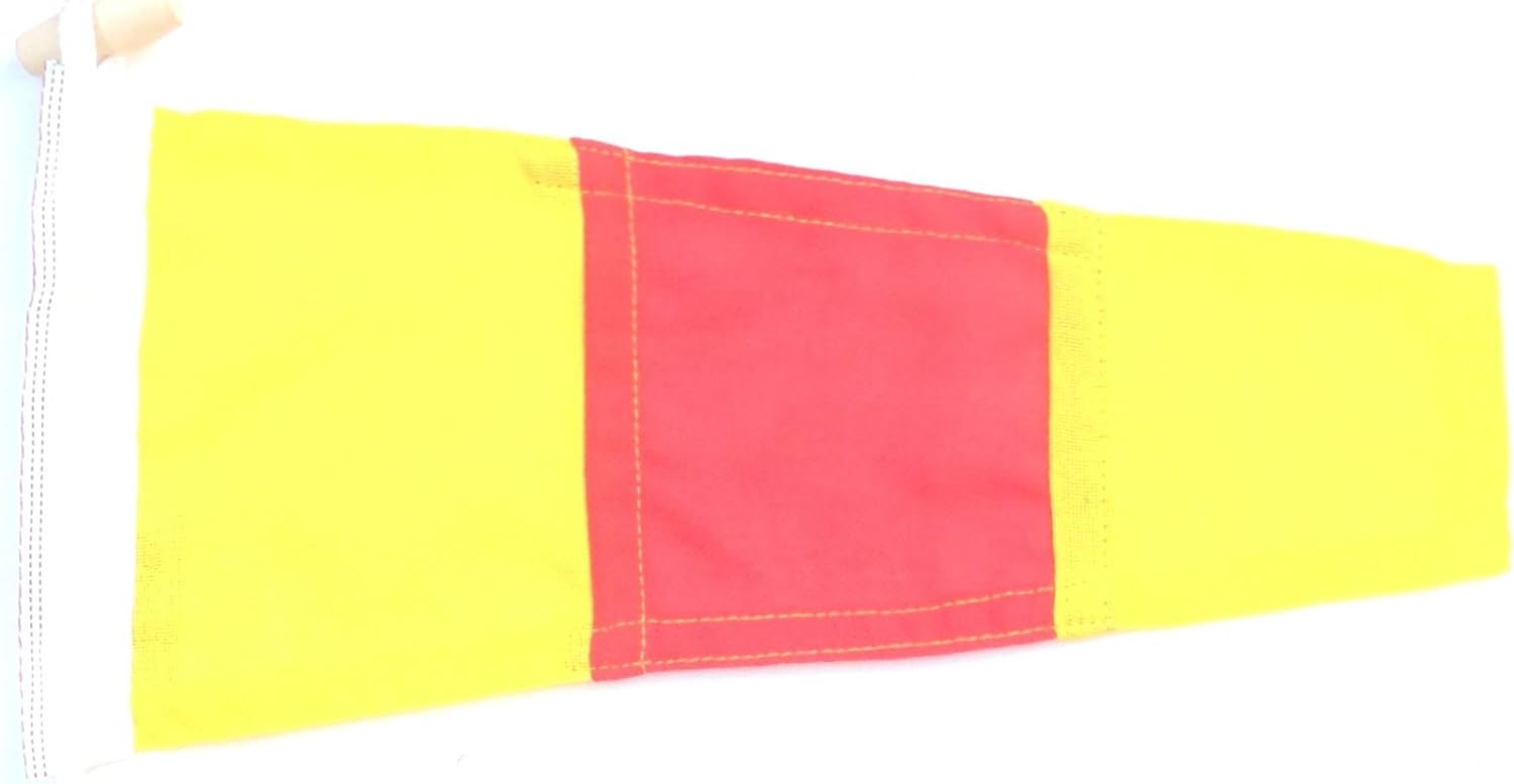 Amazon.com : 1000 Flags Nautical (ICS) Signal Flag Number '0' Zero ...