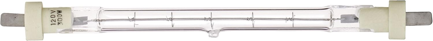 Satco S3429 1/Card 120V 300-Watt T3 Blade Base Light Bulb, Clear ...