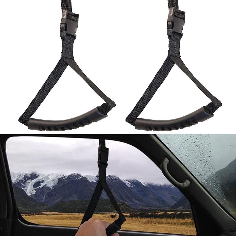 Amazon.com: 2 Pack Car Safety Grab Handle Adjustable,Standing Aid ...