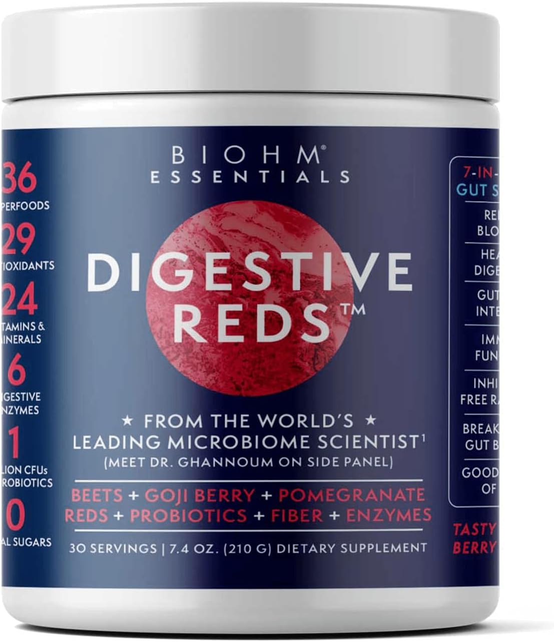 Amazon.com: BIOHM Essential Digestive Reds, Superfood Powder ...