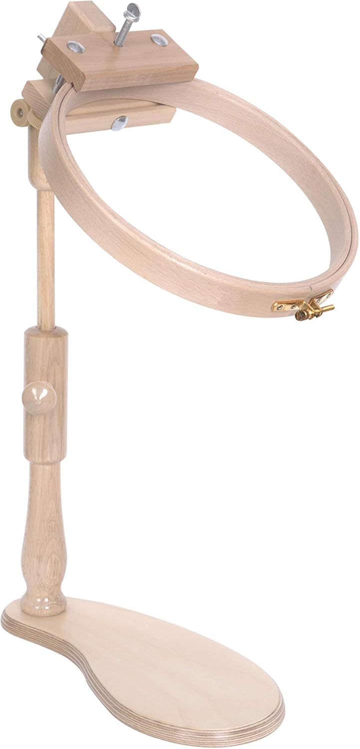 Amazon.com: Embroidery Sitting Stand, Embroidery Lap Stand, sit on ...