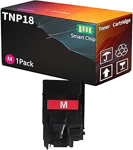 Amazon.com: Vizoid TNP18 TNP18BK TNP18Y TNP18M TNP18C Toner Cartridge ...