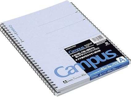 Amazon.com : X3 Sakuaosu-T110A-BX3 40 pieces of Kokuyo Campus Twin Ring ...