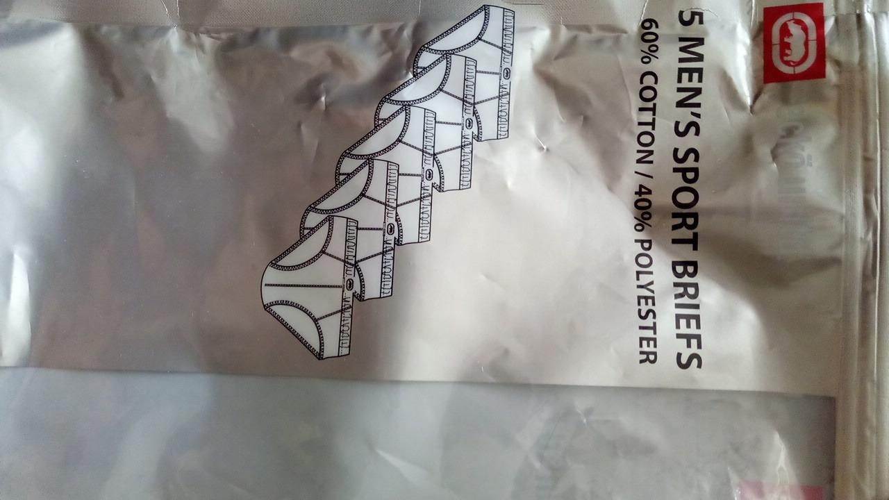 Ecko Unltd. Men's 5pk Sport Brief, Heather/Blue Plaid/Slate Blue/Maz ...