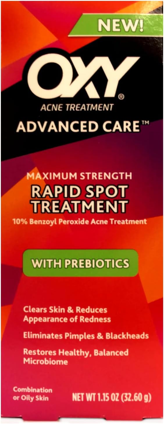 Amazon.com: OXY Maximum Action Sensitive Advanced Face Wash, 5 ounce ...