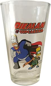 Amazon.com: The Simpsons Large Glass