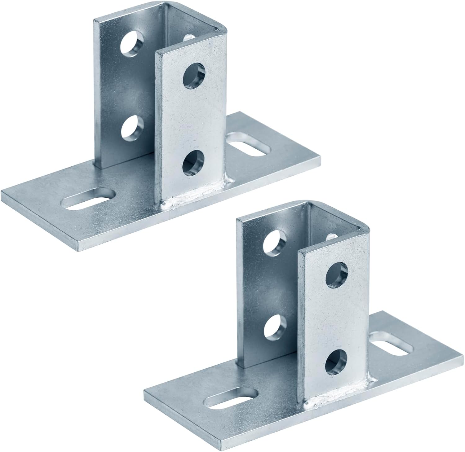 Amazon.com: OTTFF 2 Pack 6 Hole Single Post Base for 1-5/8" Strut ...
