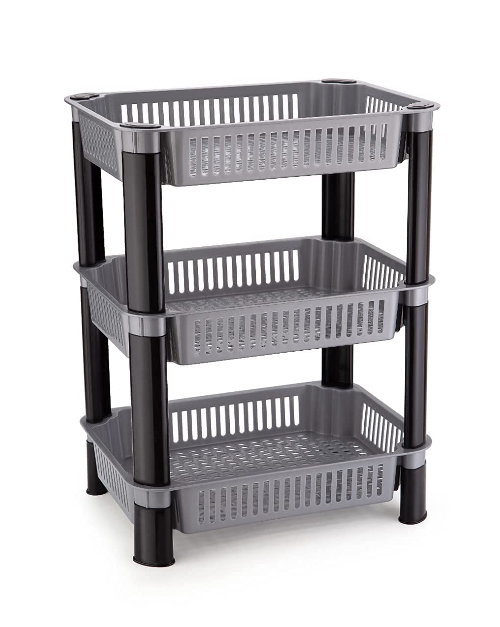 FRIEDERICH Plastic Vegetable Trolley Rack for Kitchen Storage Vegetable ...