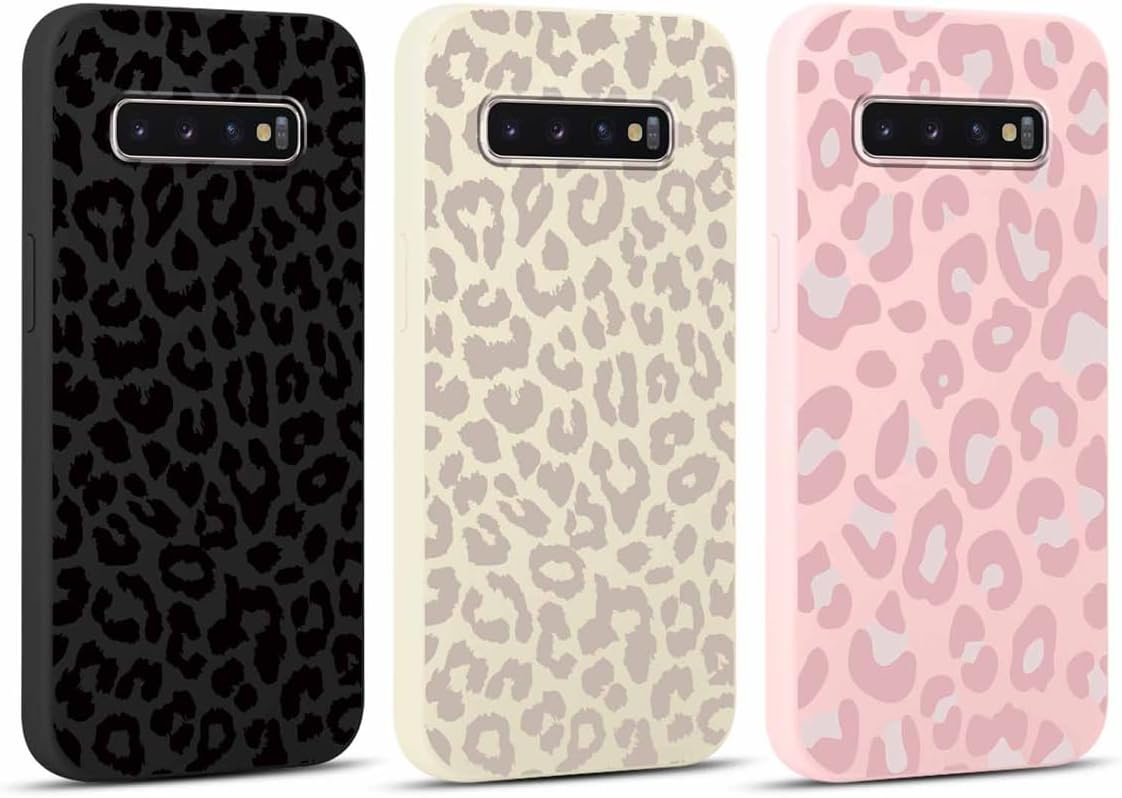 Yoedge Samsung Galaxy S10 Plus için 3 adet cep telefonu kılıfı, 6,4 inç ...