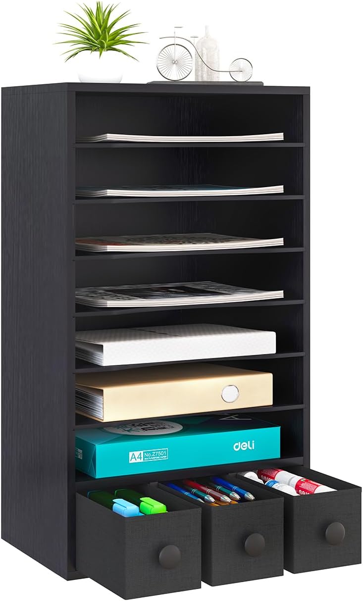 Amazon.com : PAG-Mass Desktop Literature Organizer Countertop File Mail ...