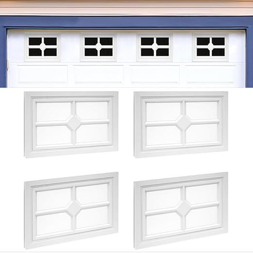 Amazon.com: RDUIGT 4PCS Garage Door Windows, 20.7"x13.8" Garage Door ...