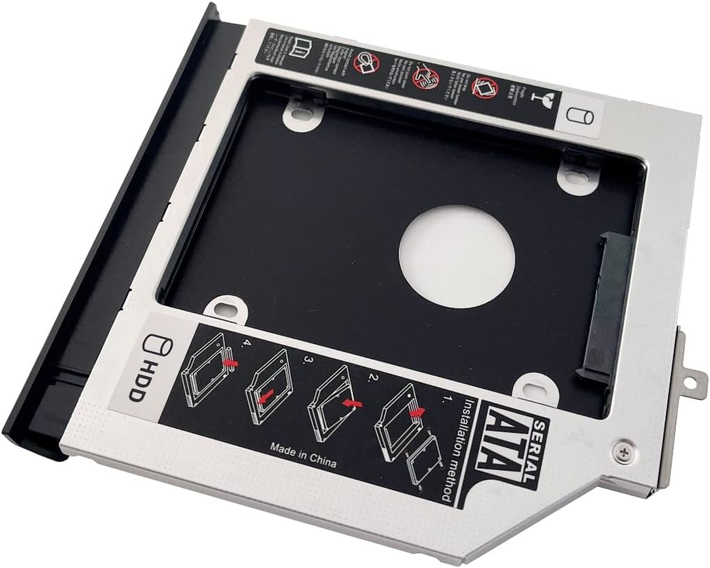 Amazon.com: 2nd HDD SSD Hard Drive Optical bay Frame Caddy Tray for HP ...