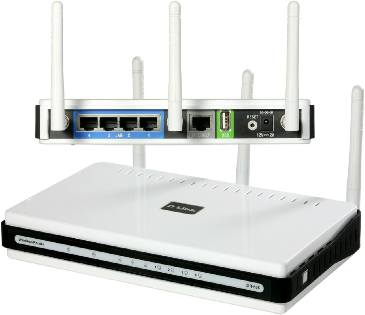 Amazon.com: D-Link Wireless N300 Mbps Extreme-N Gigabit Router (DIR-655 ...