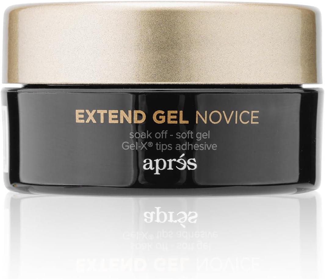 Amazon.com : Apres Extend Gel Novice, Gel-X Nail Tips Adhesive, 15 ml ...